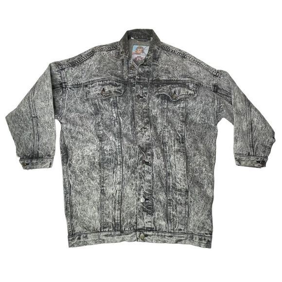 whipp | Jackets & Coats | Whippacid Stone Wash Jean Jacket Womens Small ...